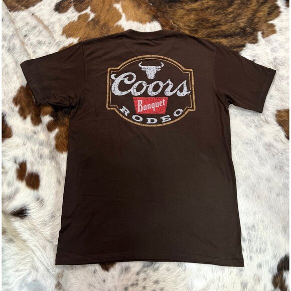 COORS | Shirts | New Coors Light Brown Beer Tee | Poshmark